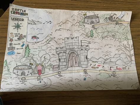 School Assignment Parts Like The Ocean And Stuff Were Just To Fill The