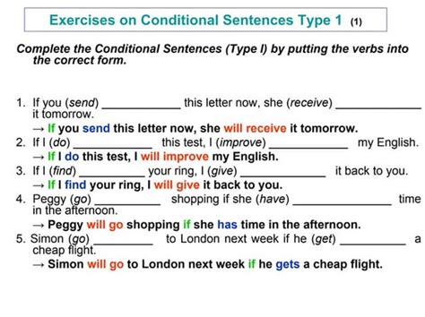 unreal conditional sentences with if clauses pptx