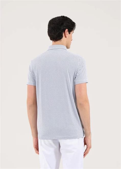 Áo Polo Golf Nam Chervo Acropoli 66409 Blue Orange 120e