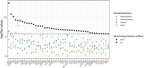 Foothill Plot Of Multi Ethnic Meta Analysis Of Bmi Associations With Download Scientific