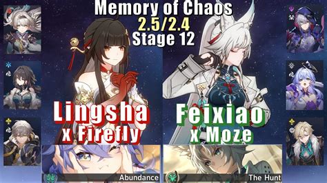 E0 Lingsha Firefly Superbreak And E0 Feixiao Moze Memory Of Chaos 12 2