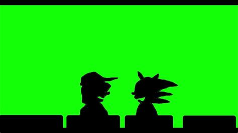 Mario And Sonic Rewind Green Screen Youtube