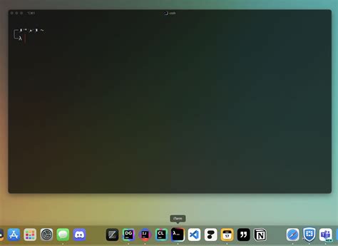 Made A Custom Terminal Icon For Iterm2 And Macos W Pixelmator [none] R Unixporn