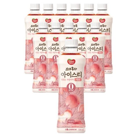 [무료배송] 동원 보성홍차 아이스티 제로 500ml 헬로마켓