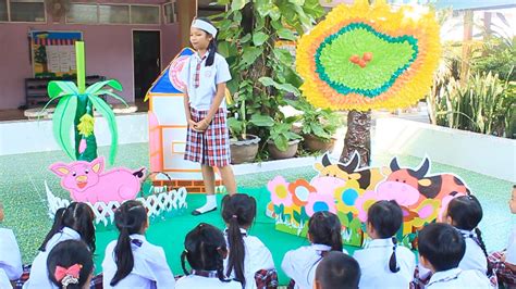 การประกวดเล่านิทานคุณธรรม ป 4 ป 6 รางวัลชนะเลิศเหรียญทอง เด็กหญิงทิพปภา สาแก้ว การประกวดเล่า