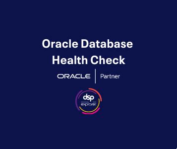 Oracle Database Health Check