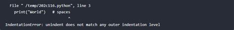 Indentation In Python Rules Errors And Best Practices Indentation In Python Rules Errors And Best Practices