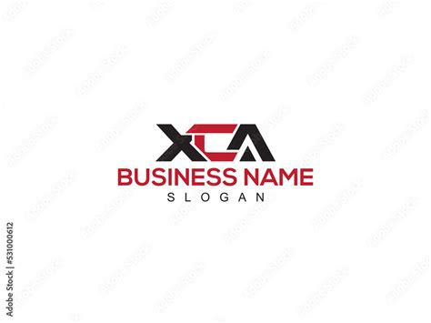Xca Logo Letter Creative Xc Xca Logo Icon Vector For Your New Business Stock Vector Adobe Stock