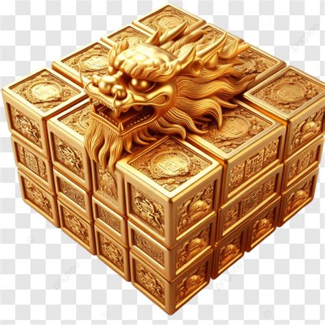 골드 큐브 3d Golden 색상 골드 큐브 3d 골든 컬러 큐브 입방체 Png 일러스트 및 이미지 에 대한 무료 다운로드