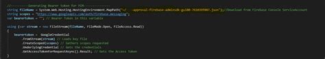 push notification from c to android using fcm v1