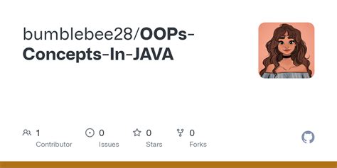 Github Bumblebee Oops Concepts In Java