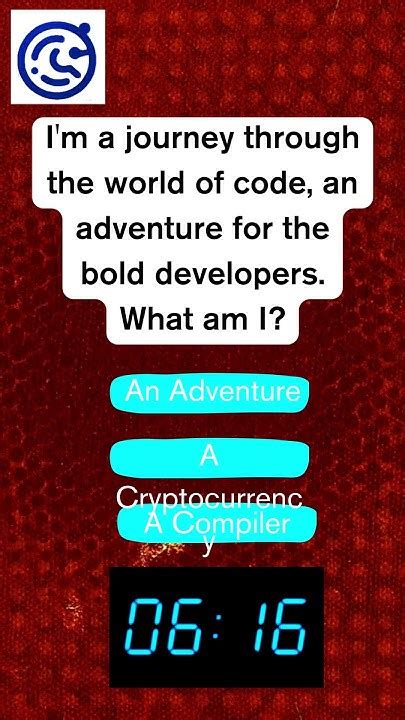 The Code Journey Quiz Programmingquiz Programmingchallenge Quiztime