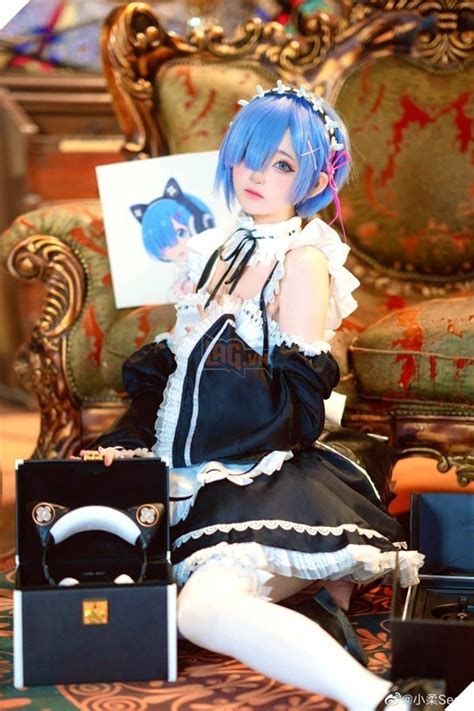 Ngắm Nhìn Bộ Cosplay Rem đẹp đến Mê Lòng đến Từ Nữ Coser đình đám Trung