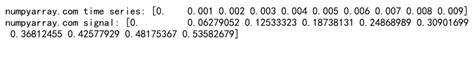NumPy linspace 方法创建均匀间隔的数组 极客教程