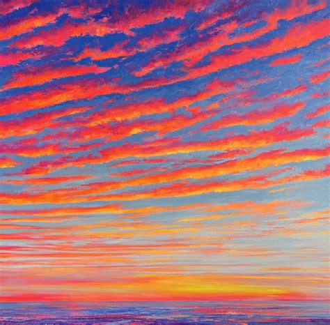 Ed Sumner Pink Horizon Ii Eclectic Gallery