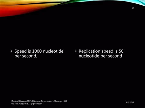 Comparison Between Replication Of Prokaryotes And Eukaryotes Ppt