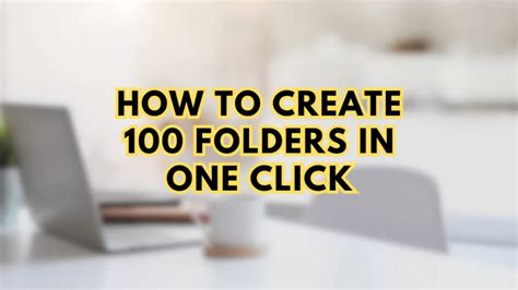 how to create multiple folders at once in windows 10 and 11