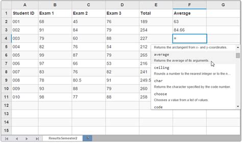 Using Formulas At Runtime Aspnet Mvc Controls Componentone