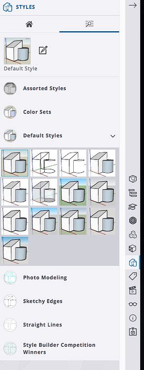 Reverting From Wireframe Mode Sketchup Sketchup Community