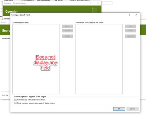 Persistence Custom Field Ifs Community
