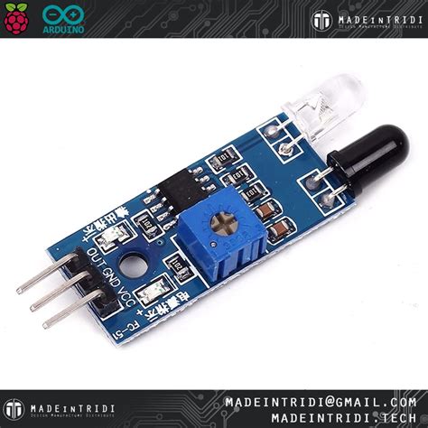Jual Infrared Barrier Obstacle Sensor Halangan Rintangan Module