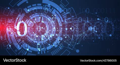 Abstract Background With Plexus Effect Scientific Vector Image