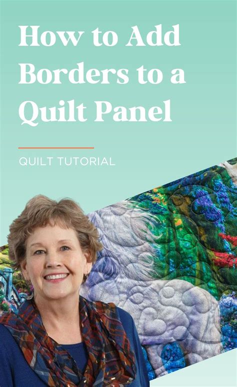 3 Different Ways To Add Borders To A Quilt Panel Sewing Tutorials