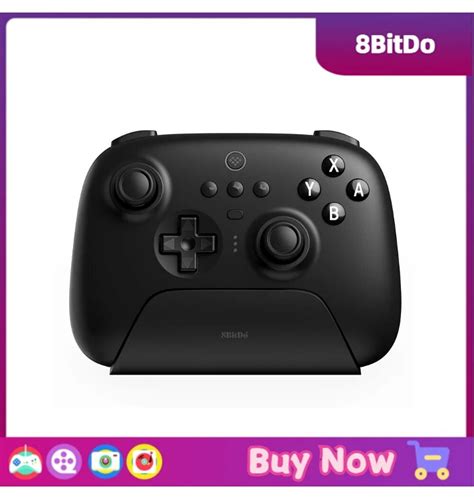 8bitdo 얼티메이트 Ns 무선 블루투스 컨트롤러 홀 효과 감지 조이스틱 충전 도크 포함 닌텐도 윈도우 스 티몬