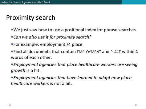 Introduction To Information Retrieval Lectures 4 Skip Pointers