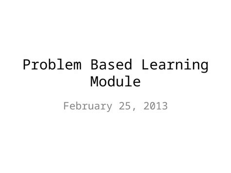 pptx problem based learning module dokumen tips