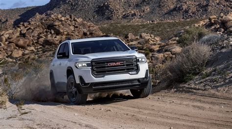 What Makes The New GMC Acadia AT4 A Rugged SUV