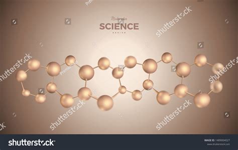 3d Molecules Vector Design Science Abstract Stock Vector Royalty Free 1489004027 Shutterstock