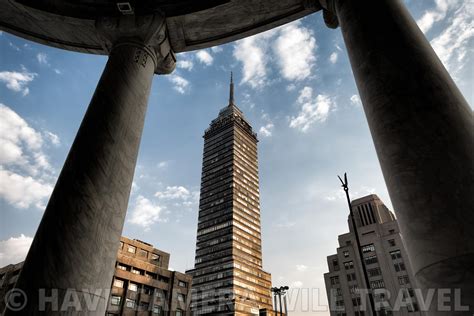 Photo Torre Latinoamericana Viewed From Palacio De Bellas Artes Mexico