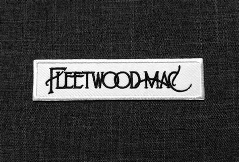 Fleetwood Mac Black Logo Fleetwood Mac Logo Hoodie Fleetwood Mac