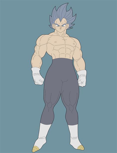 Vegeta Ssgss Evolved By Nakajimaarts On Deviantart