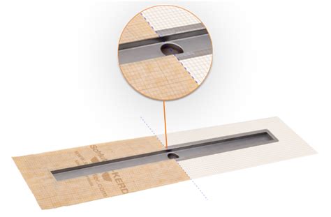 Schluter® Kerdi Compliant Drains Infinity Drain