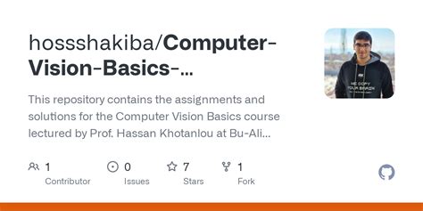 Computer Vision Basics Assignmentsmainipynb At Master · Hossshakiba