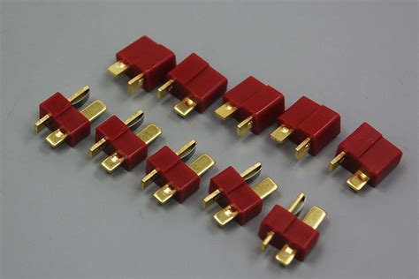 T Connector Male Female Pair 5 Sets