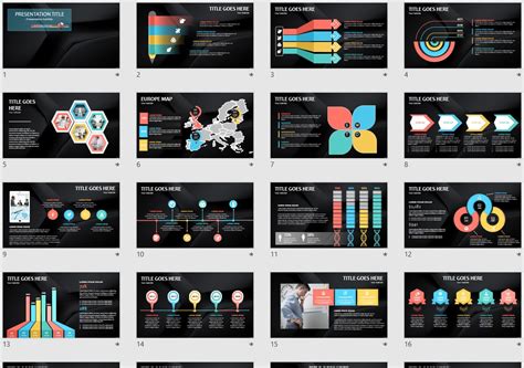 Carbon Texture Powerpoint 104440
