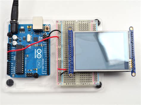8 Bit Wiring And Test Adafruit 2 8 And 3 2 Color Tft Touchscreen Breakout V2 Adafruit