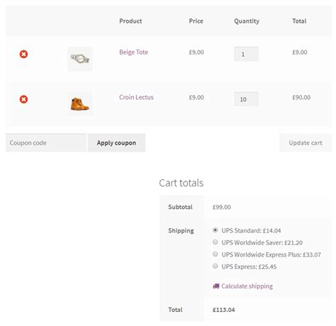 WooCommerce UPS Free Plugin UPS Shipping Methods Octolize