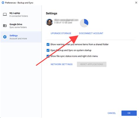 How To Change Google Drive Backup And Sync Folder Location