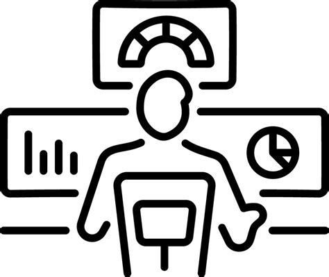 A Line Style Icon Of Performance Monitoring 65360826 Vector Art At Vecteezy
