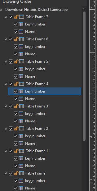 Table Frame Manipulate Multiple At Once Esri Community