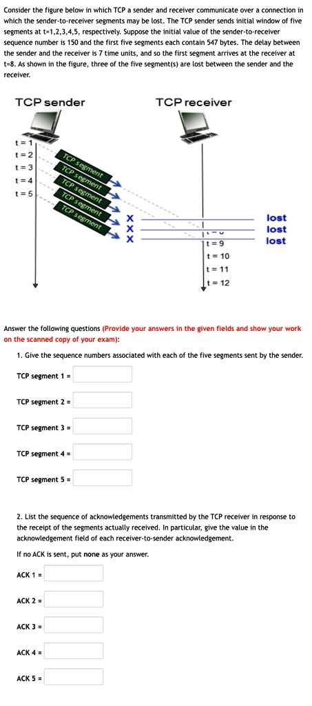 solved 1 give the sequence numbers associated with each of the five