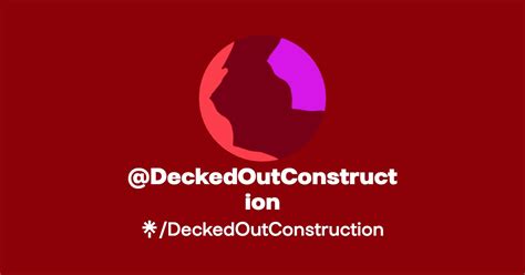 Deckedoutconstruction Instagram Facebook Linktree