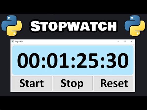 Free Video Python PyQt Stopwatch Tutorial From Bro Code Class Central
