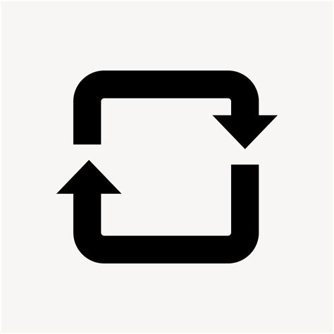 refresh loop arrow icon design free photo illustration rawpixel
