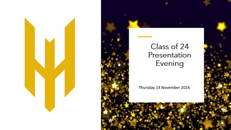 Class Of 24 Presentation Evening Heritage High School