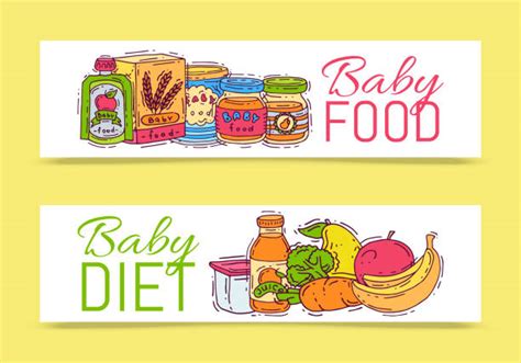 50 Complementary Feeding Illustrations Royalty Free Vector Graphics